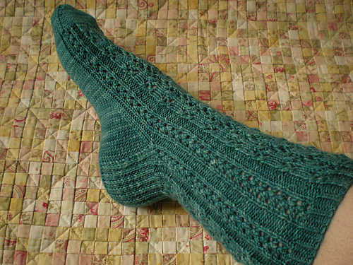 Ravelry: Think Spring! Socks pattern by Rose Beck