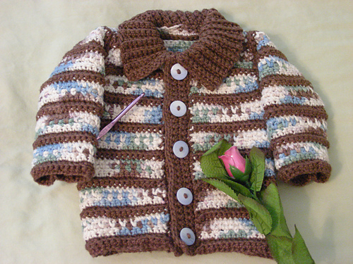 Ravelry: Fun Stripes Jacket pattern by Bernat Design Studio