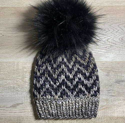 Ravelry: SUPER Find Your Way Beanie pattern by Mandi Coffeen
