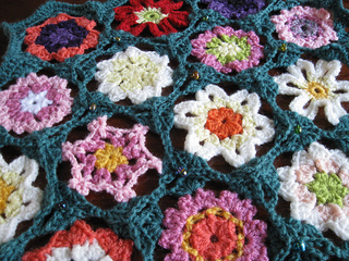 Ravelry: altheametz's Beaded Garden Stole