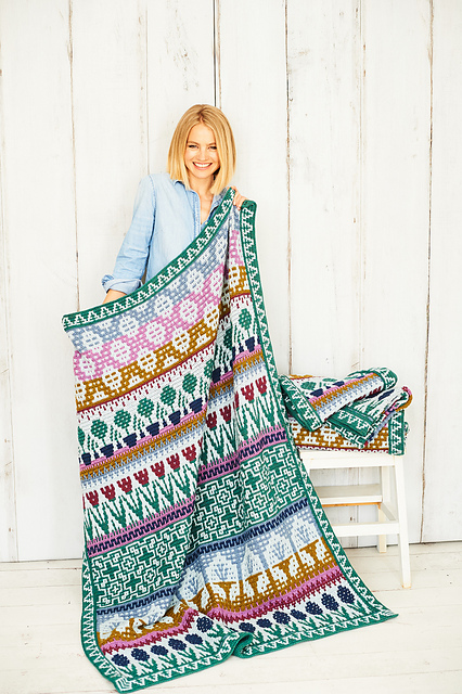 Ravelry: Letitia's Garden pattern by Rosina Plane