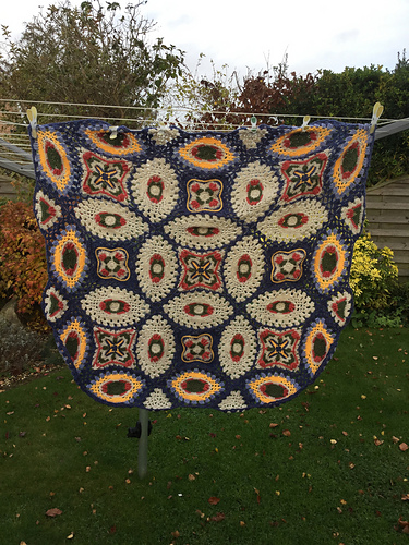 Ravelry: Deftly Delft CAL AFGHAN 2016 pattern by Margaret MacInnis