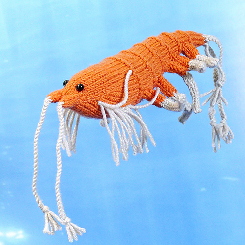 Ravelry: shrimp / krill NAPOLEON pattern by Steffi Hochfellner