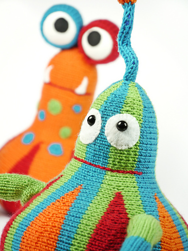 Ravelry: Monster Family pattern by Steffi Hochfellner