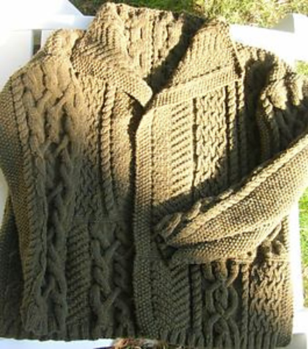 Ravelry: Patchwork Aran Jacket pattern by Debbie Bliss