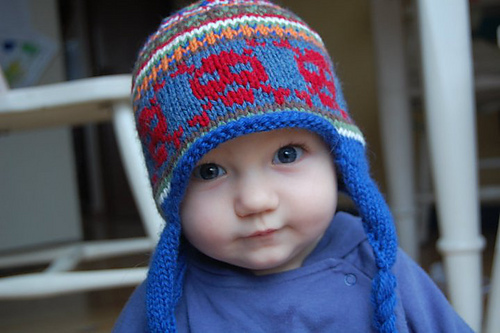 Ravelry: Cheery Scrap Cap pattern by Kate Oates