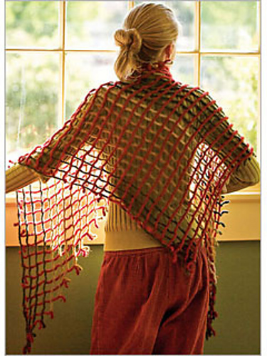 Ravelry: Waffle Lattice Shawl pattern by Elin Nybø