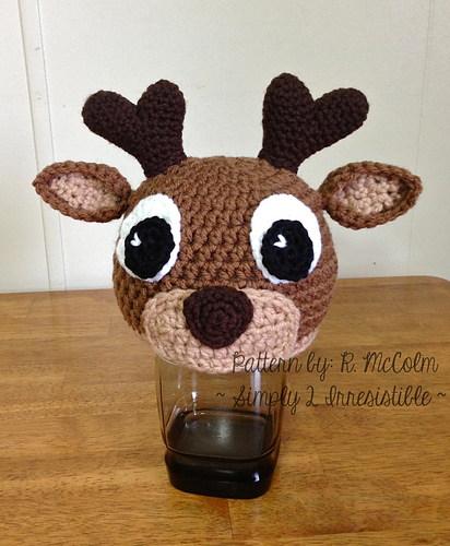 Ravelry: Deer / Elk Beanie and Cover Set pattern by Ruth McColm