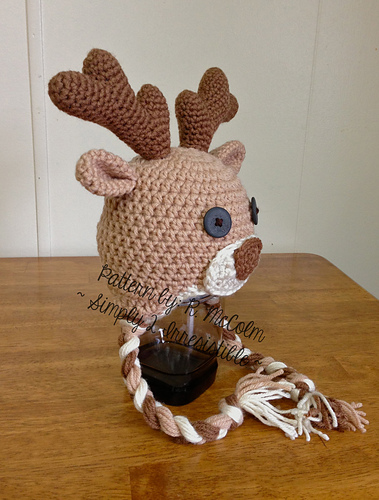 Ravelry: Deer / Elk Beanie and Cover Set pattern by Ruth McColm