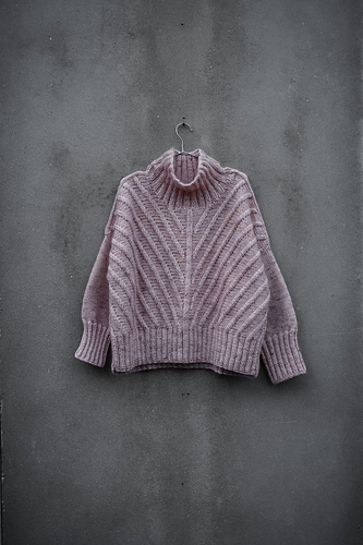My latest design - Fishbone chunky pullover. It is one of my favorite ...