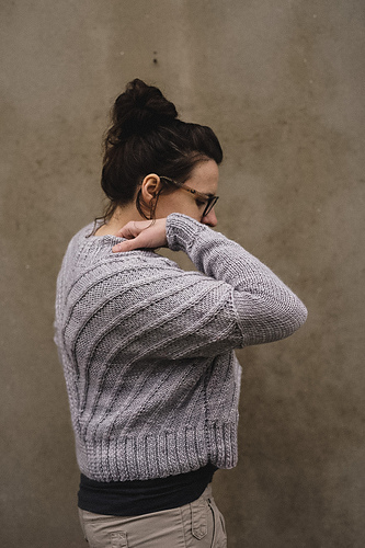 Ravelry: Fishbone cardigan pattern by Neringa Ruke