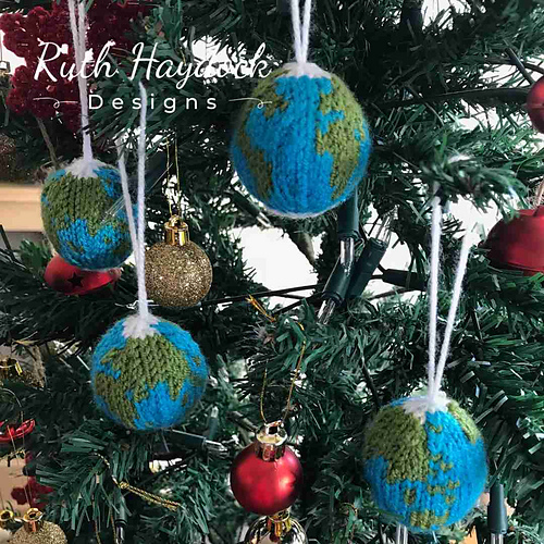 Ravelry: Mini Knitted Globe pattern by Ruth Haydock