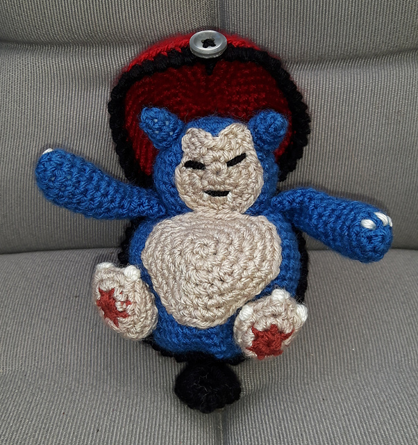 Ravelry: Snorlax pattern by Pernilla Virkhäxan