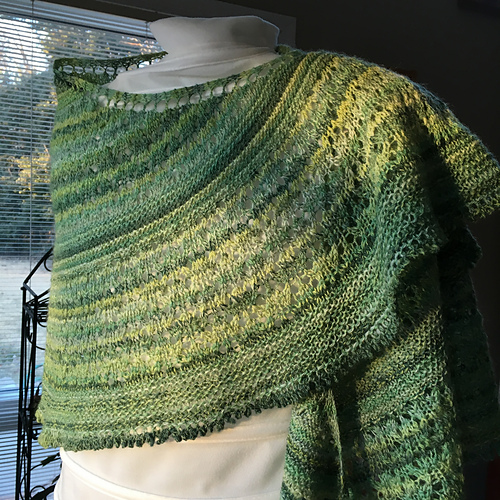 Ravelry: Nantahala Shawl pattern by Selena Miskin