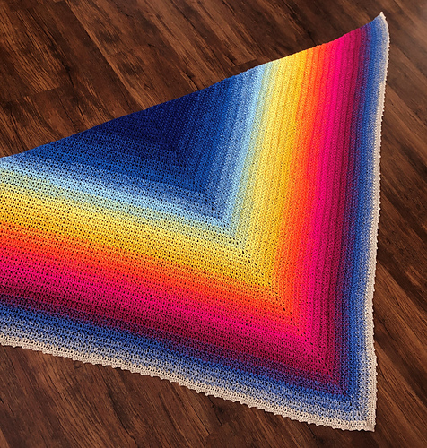 Ravelry: Summer Dream XXL crochet wrap pattern by Sabrina Crochet