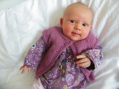 Ravelry: One Baby Sweater pattern by Erika Flory