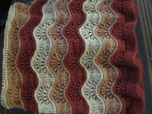 Ravelry: Stepping Waves Afghan pattern by Bernat Design Studio