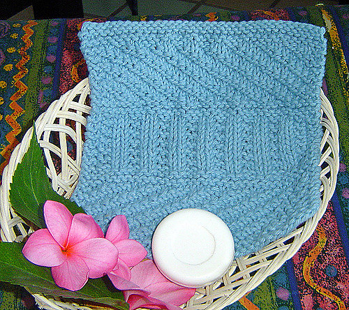 Ravelry: Gansey Style Spa Cloth pattern by Terry Morris