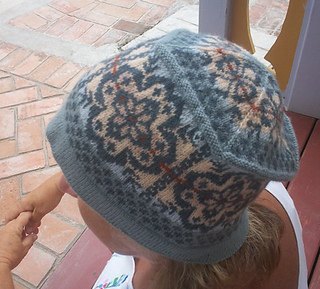 Ravelry: Floral Me Softly Fair Isle Hat pattern by Terry Morris