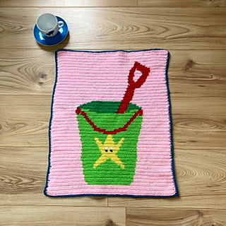 Ravelry: Bucket and Spade Panel pattern by Sally Wynette