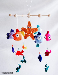 Ravelry: samarara's Fish Baby Mobile