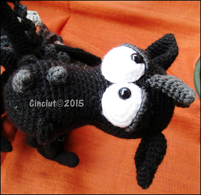 Ravelry: samarara's Brutus-Brian-Boris the Three Headed Dragon