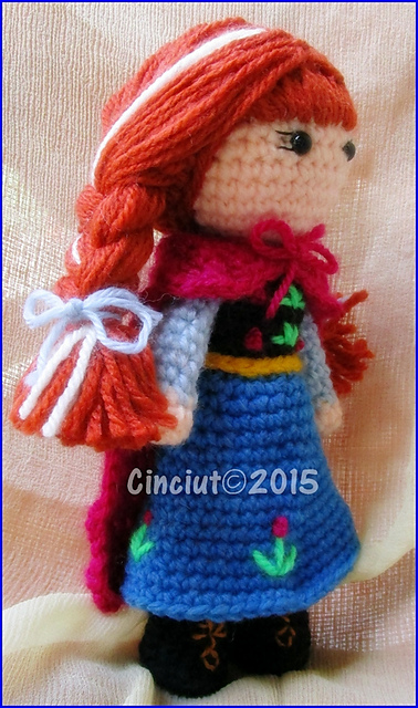Ravelry: samarara's Cutie Winter Anna inspired by Frozen