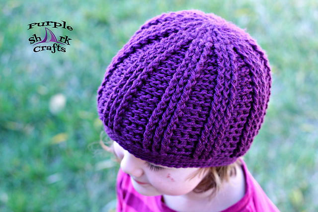 Ravelry: Vertical Ridge Beanie pattern by Samantha Hardcastle