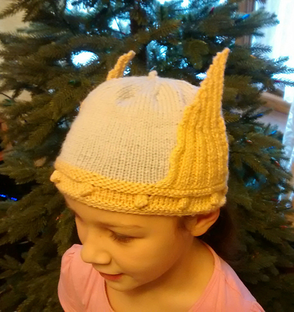 Ravelry: Thor's Helmet pattern by Sandra Stincic Clarke