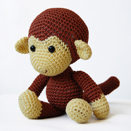 Ravelry: Amigurumi Monkey - Johnny the Monkey pattern by Pepika