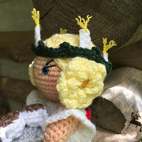 Ravelry: Puddin as St. Lucia pattern by Sandy Nordwall Eggers