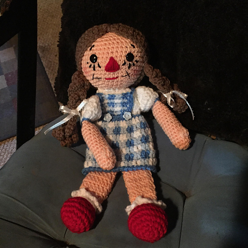 Ravelry: Raggedy Dorothy Doll pattern by Sandy Nordwall Eggers