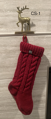 Ravelry: Irish Christmas Stocking pattern by S. Fischl