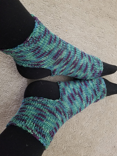 Ravelry: Align Inspired Yoga Socks pattern by Margo Terry