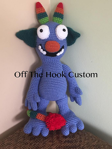 Ravelry: Tickle Monster Amigurumi pattern by Deanna Albon