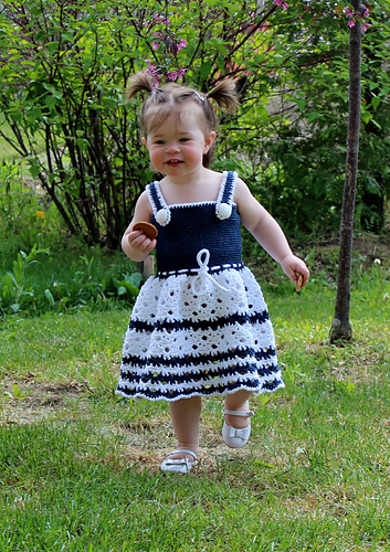 Ravelry: Amelia Toddler Sundress pattern by Sweet Potato Crochet Creations