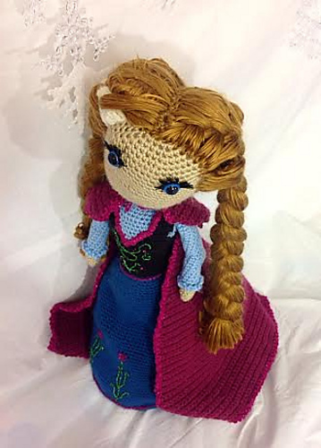 Ravelry: Disney Frozen Anna Doll pattern by SarahBeth
