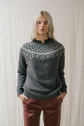 Ravelry: Alva sweater pattern by Sarah Hatton