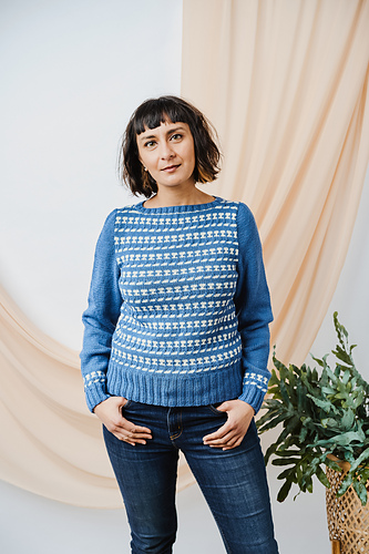 Ravelry: Pleiades Jumper pattern by Sarah Hatton
