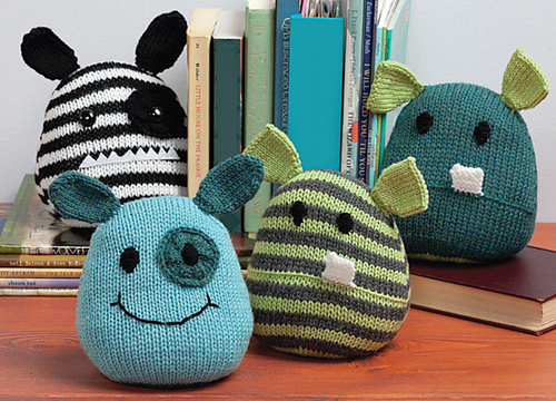 Ravelry: Monster Bookends pattern by Rebecca Danger