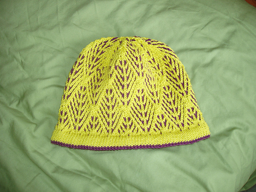 Ravelry: Venation pattern by Kelly Menzies