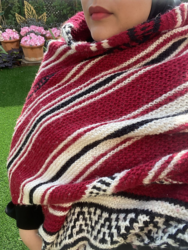Ravelry: Desert Campside Wrap pattern by Kuwait Knitters