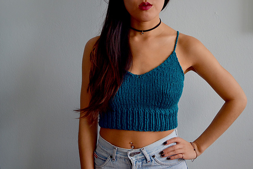 Ravelry: Basic Knit Bralette pattern by Sara Knits Co