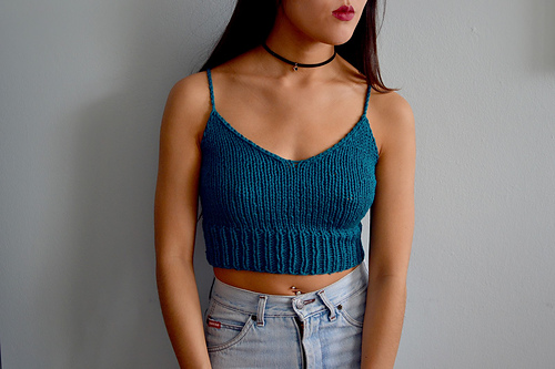 Ravelry: Basic Knit Bralette pattern by Sara Knits Co