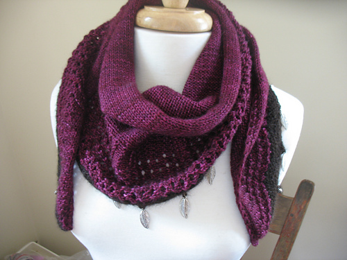 Ravelry: Summer in Angers Shawl pattern by Elizabeth Green