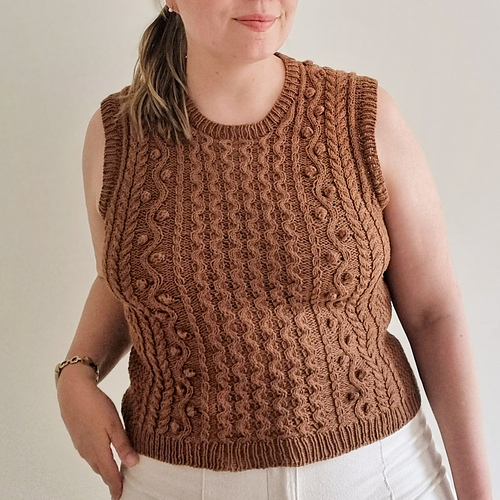 Ravelry: Mahla top pattern by Sari Nordlund