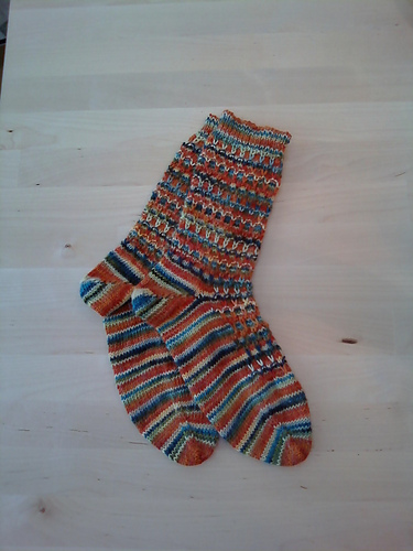 Ravelry: Alternating Slip-stitch Socks pattern by Sara Wilcox