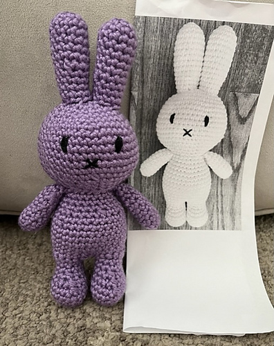 Ravelry: Miffy's Cousin Hippy Bunny pattern by Christine Hebert
