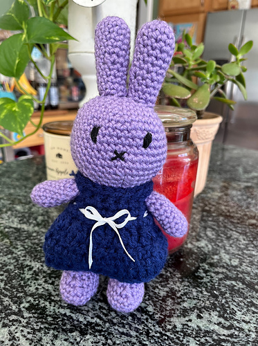 Ravelry: Miffy's Cousin Hippy Bunny pattern by Christine Hebert