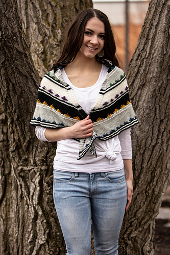 Ravelry: In My Pretty Garden Shawl pattern by Megan Dial